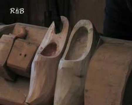 How a Pair of Traditional Dutch Wooden Clogs Are Made by Hand