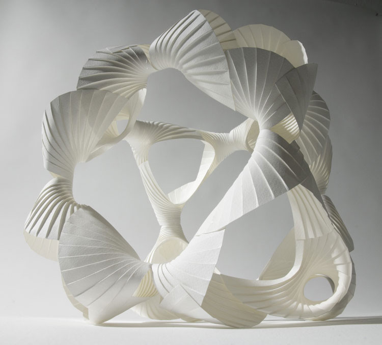 Breathtaking Paper Figure Sculptures and Geometric Origami by Richard ...