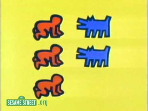 'Sesame Street' Animations Featuring the Iconic Art of Keith Haring
