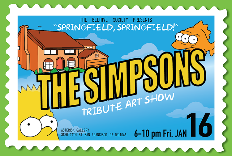 'Springfield, Springfield!', A Group Art Show Tribute to 'The Simpsons ...