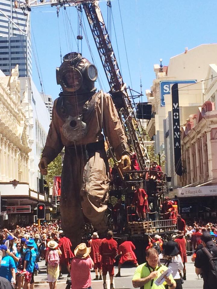 Royal de Luxe's Monumental Puppets Descend on Perth, Australia for a ...