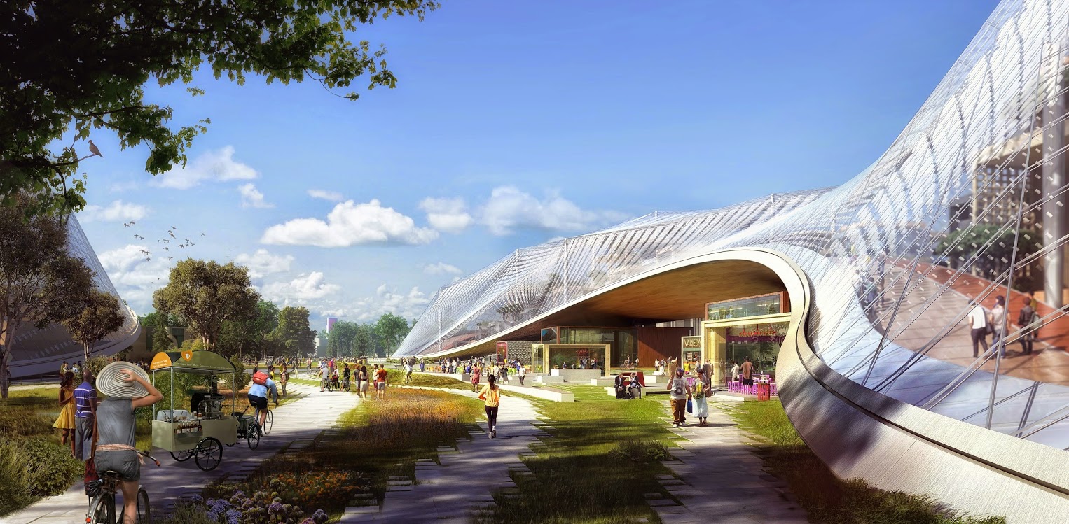 Google Unveils Plans for a New Campus With Moveable Structures Housed ...