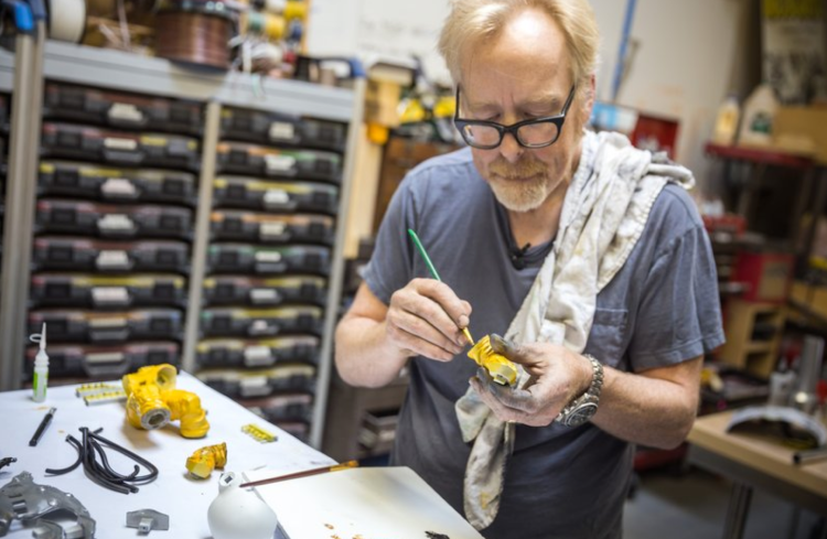 Adam Savage Demonstrates How to Assemble and Detail an Extremely ...