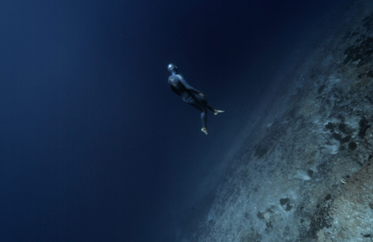 'Ocean Gravity', A Short Film Featuring a Diver Tumbling Through Water ...