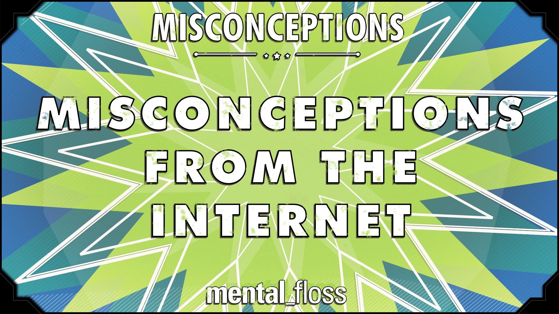 A Series of Misconceptions Commonly Shared on the Internet