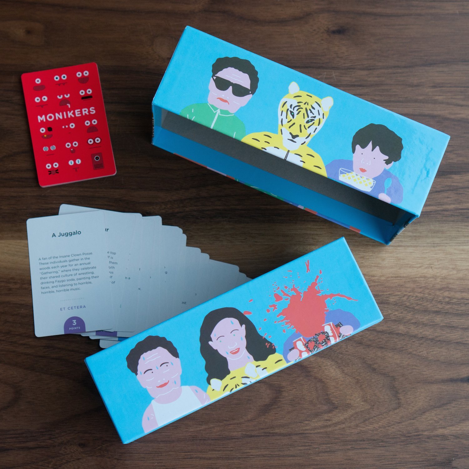 Monikers, A Humorously Illustrated Party Game