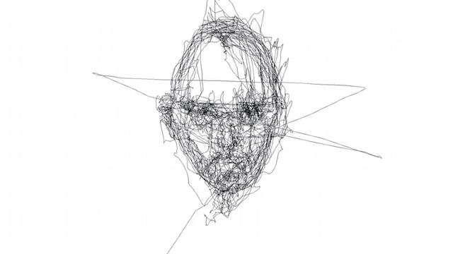Artist Uses an Eye Tracker to Draw Portraits Using Only His Eyes