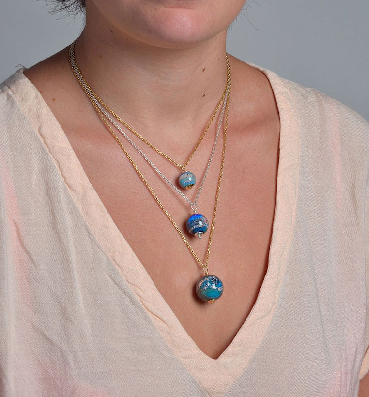 Memorial Ash Beads, Handcrafted Jewelry Made From Cremated Remains of ...