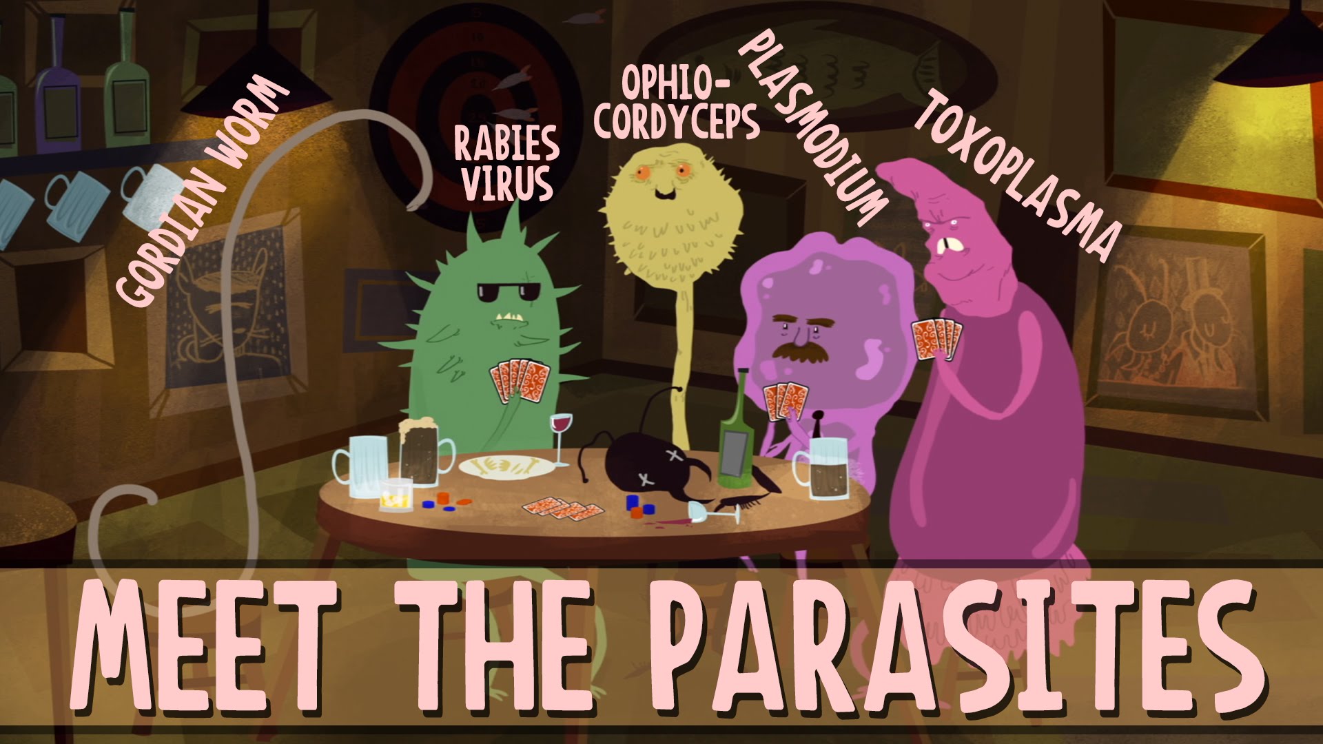 An Animated Lesson Explaining How Different Parasites Affect the ...