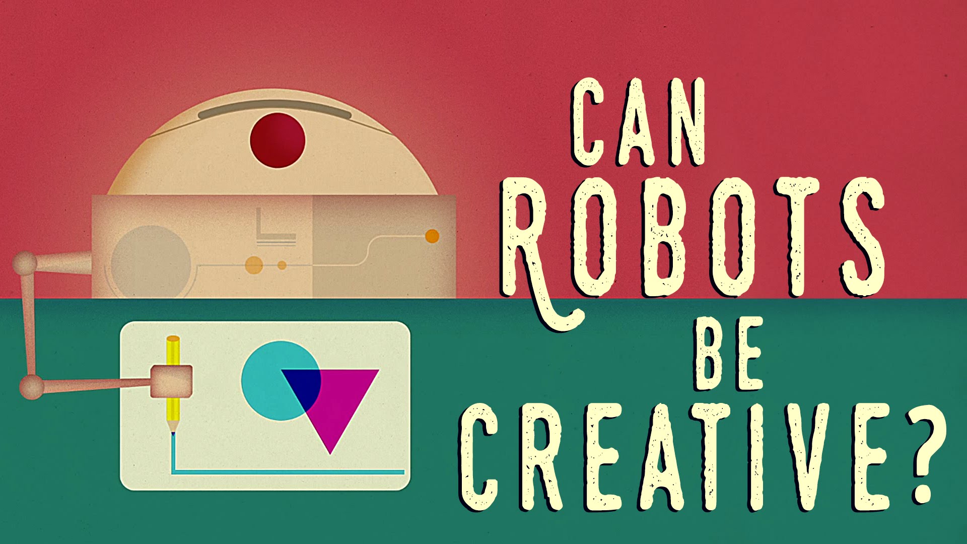 An Animated Lesson Exploring Whether Robots Can Truly Be Creative