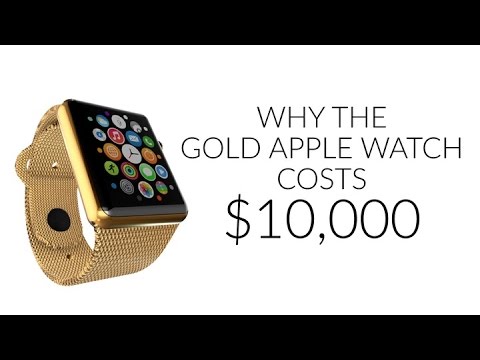 An Explanation for the $10,000 Price Tag on the Gold Apple Watch Edition