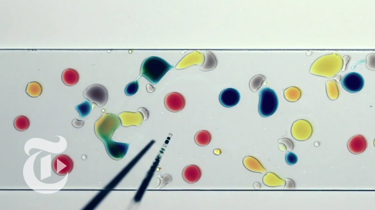 Fascinating Video of Droplets Dancing and Behaving in Peculiar Ways ...