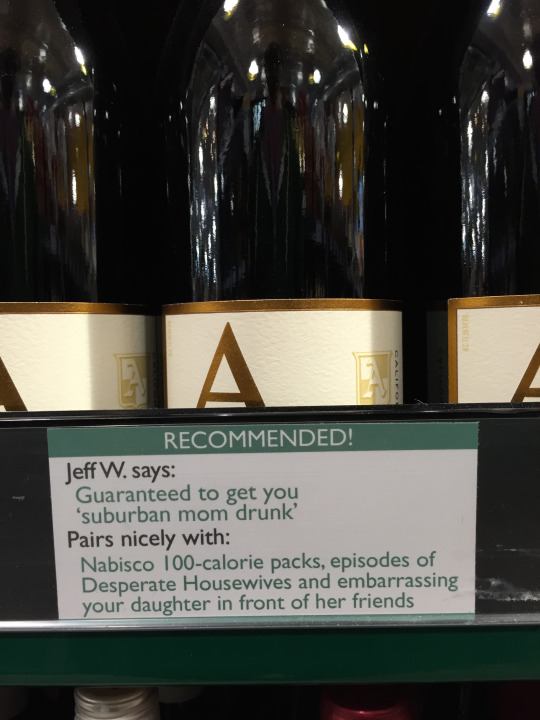 Hilariously Cheeky Wine Suggestions and Pairings Snuck Onto Liquor ...