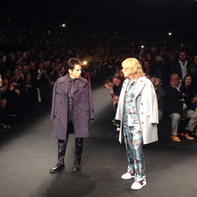 Ben Stiller and Owen Wilson Walk the Runway at Paris Fashion Week in ...