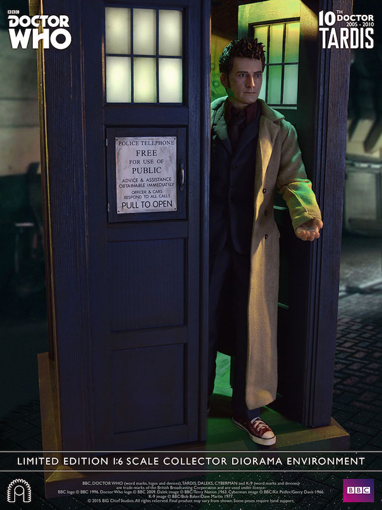 An Accurately Scaled 1:6 Reproduction of the 10th Doctor's TARDIS From ...