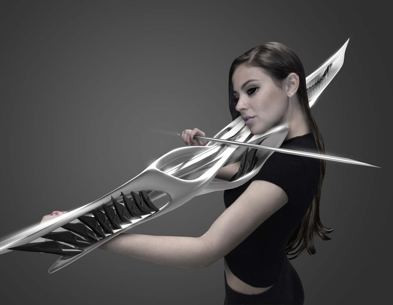 The Otherworldly Two-String Piezoelectric Violin