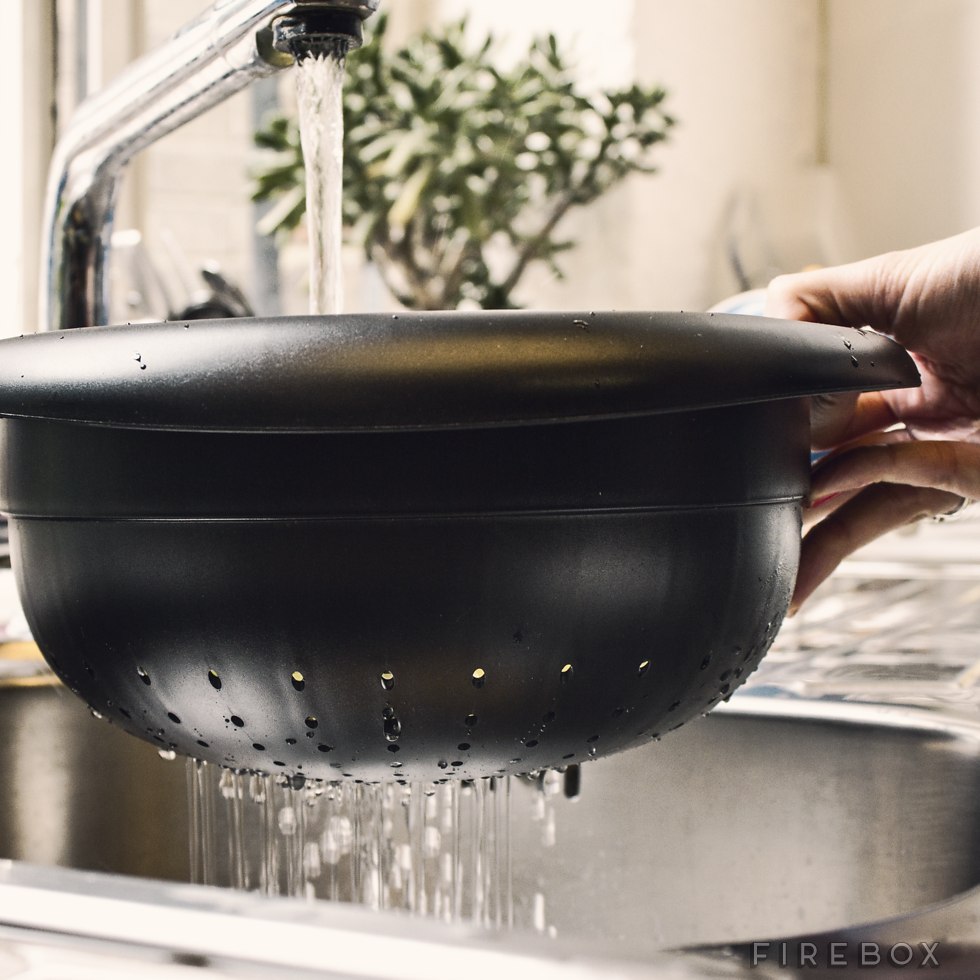 A Goofy Yet Dapper Colander That Doubles as a Bowler Hat