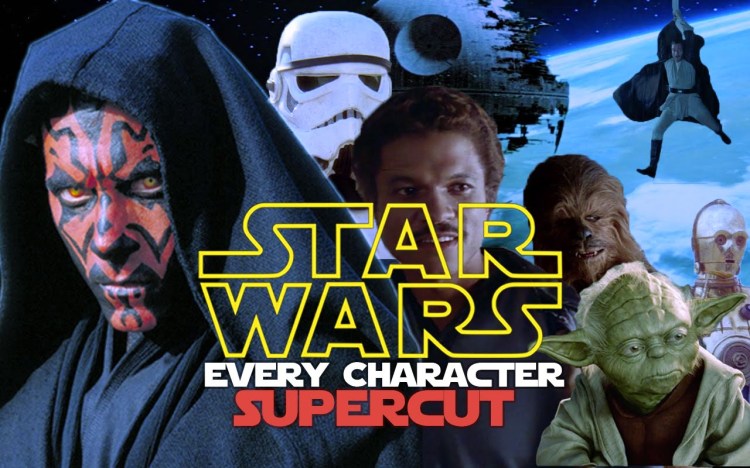 A Supercut of Every Character From All Six Current 'Star Wars' Films