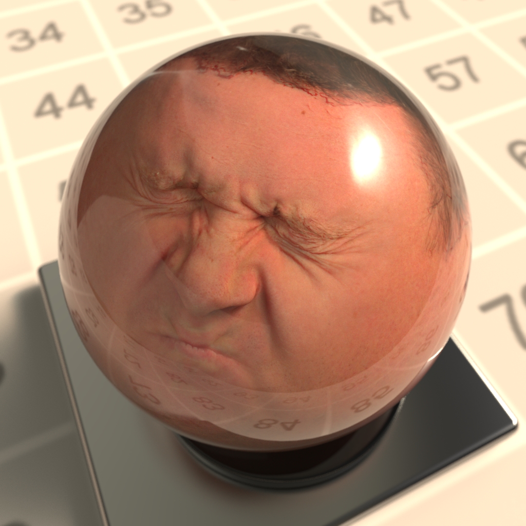 Artist Uses 3D Software to Create Delightfully Odd Deformed Faces