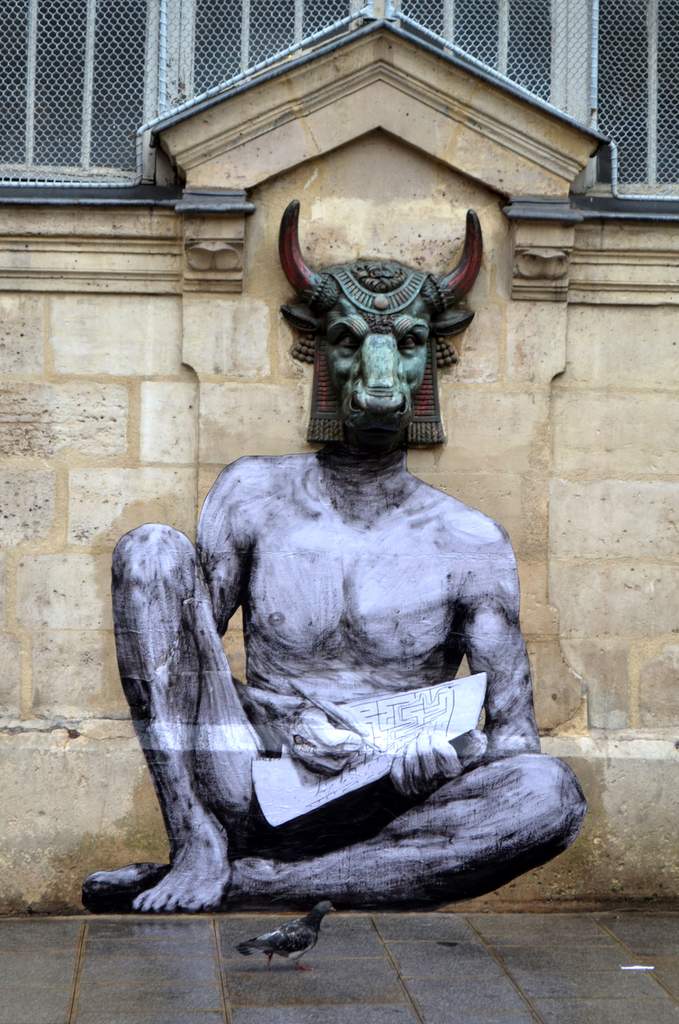 Street Artist Charles Leval Creates Drawings That Interact With the ...