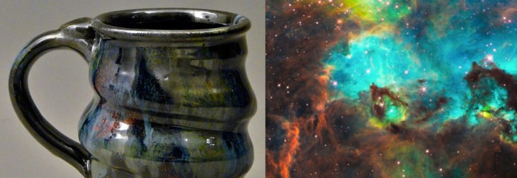 Cosmic Mugs, A Series of Pottery Inspired by Images Taken by the Hubble ...