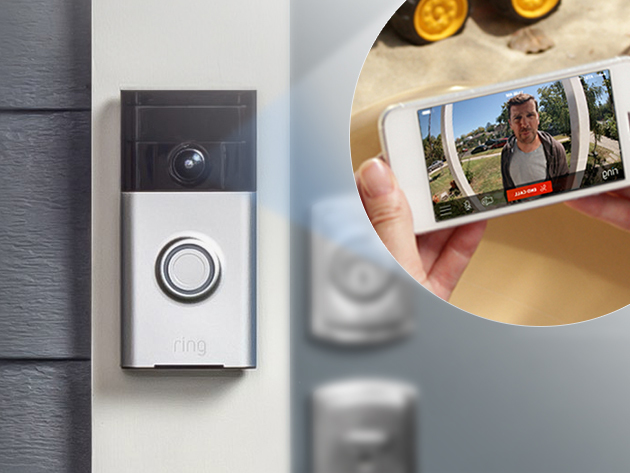 Ring, A Video Doorbell That Allows People to See and Speak With ...