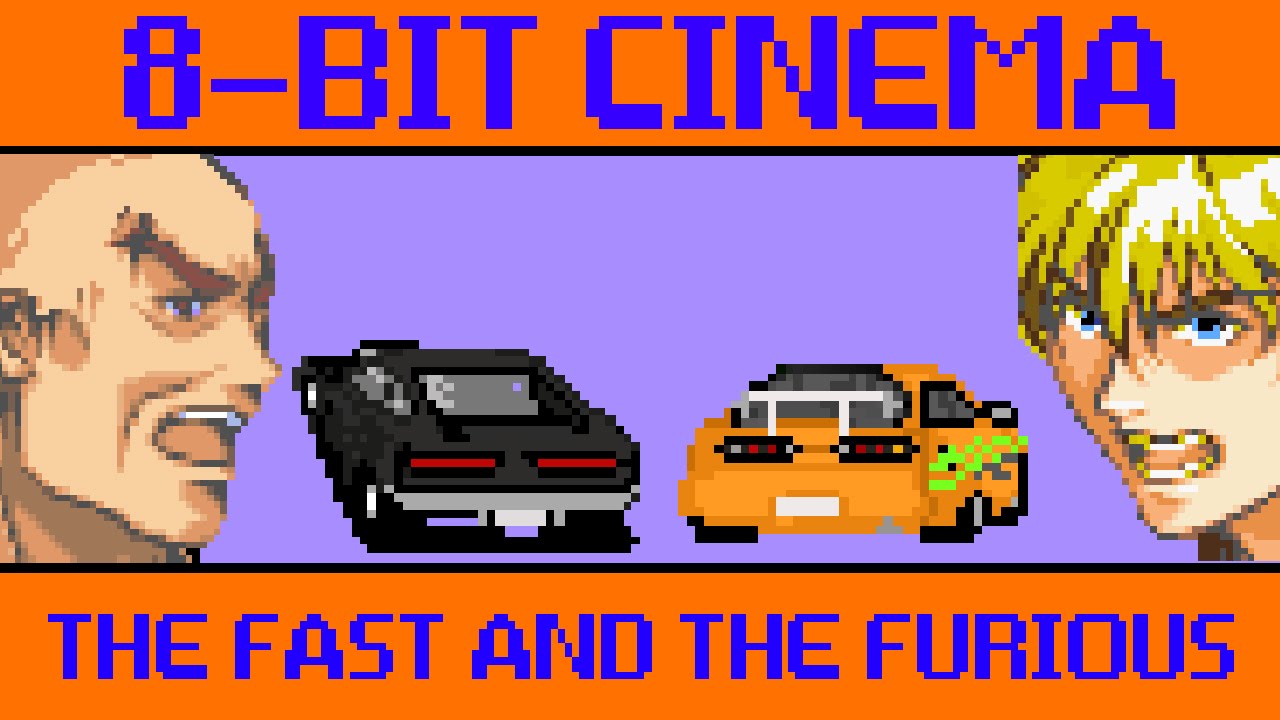 The First 'The Fast and the Furious' Film Retold as an 8-Bit Animated ...