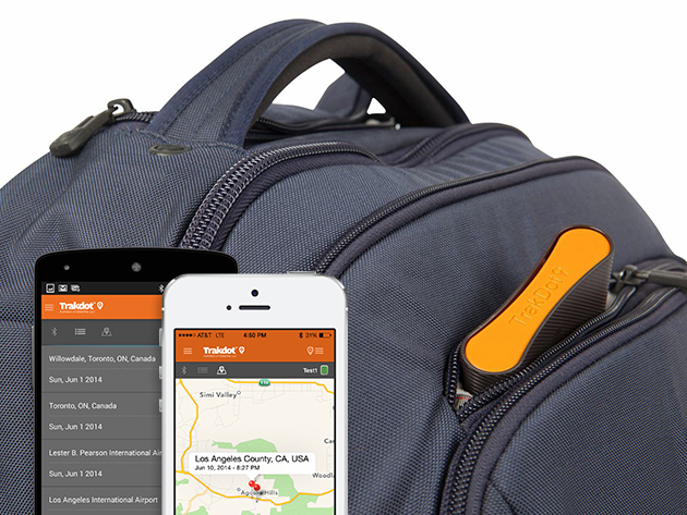 Trakdot, A Smart Luggage-Tracking Device That Sends Updates About Its ...