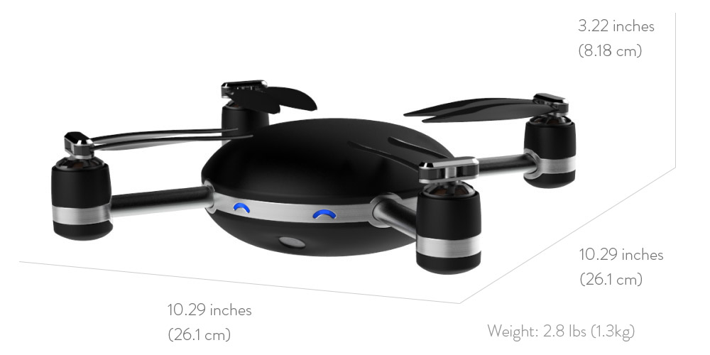 Lily, An HD Camera Drone That Can Automatically Follow a Moving Subject