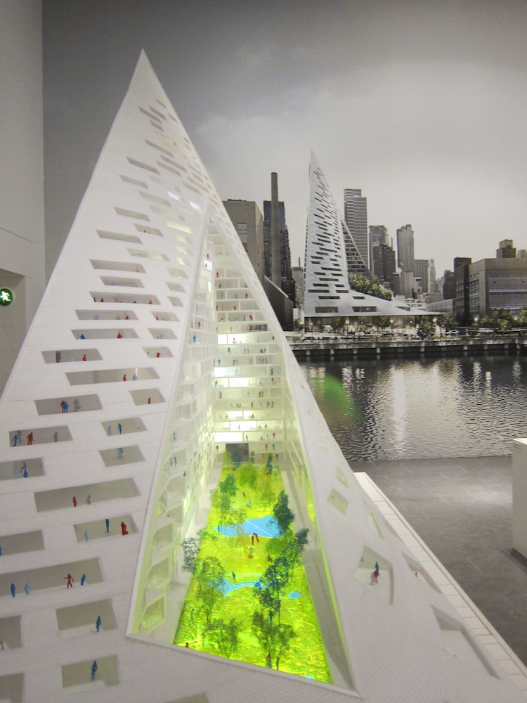 An Urban Pyramid Arises on West 57th Street in New York City