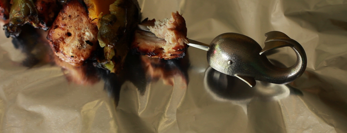 Whimsical Stainless Steel Narwhal Barbecue Skewers Are Now Available