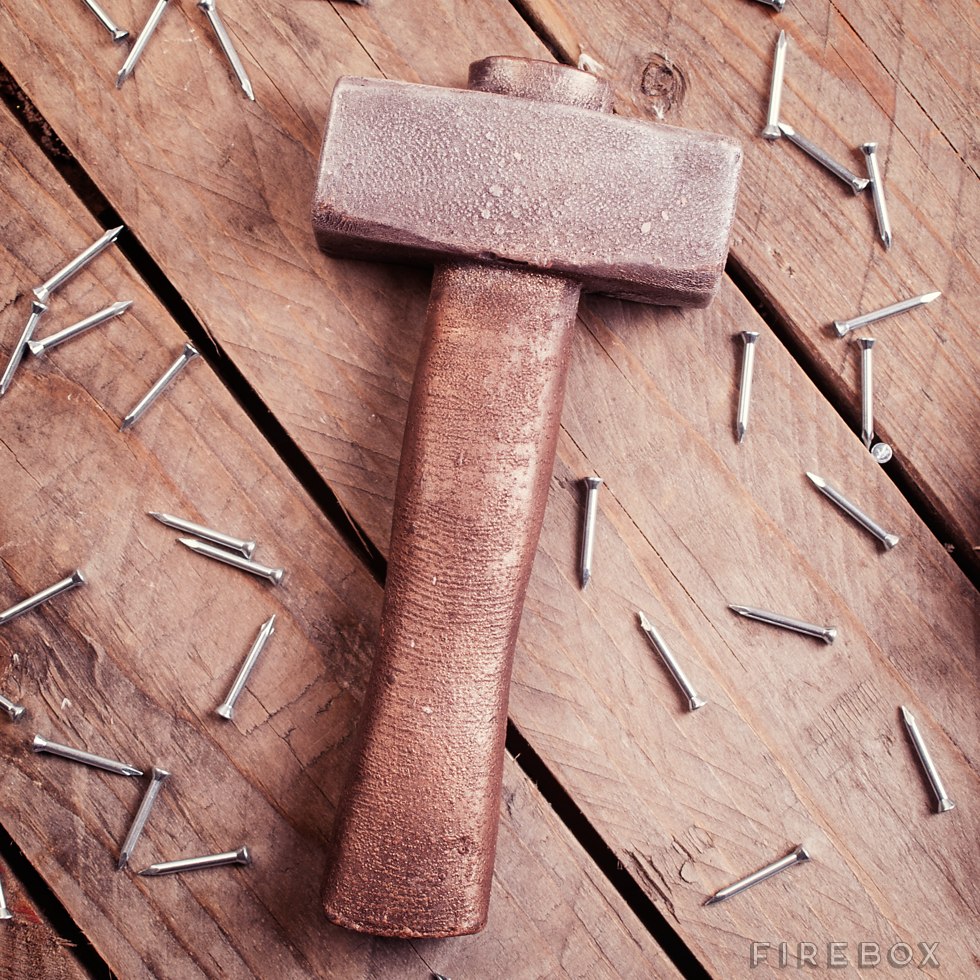 A Set of Realistically Styled Edible Chocolate Tools