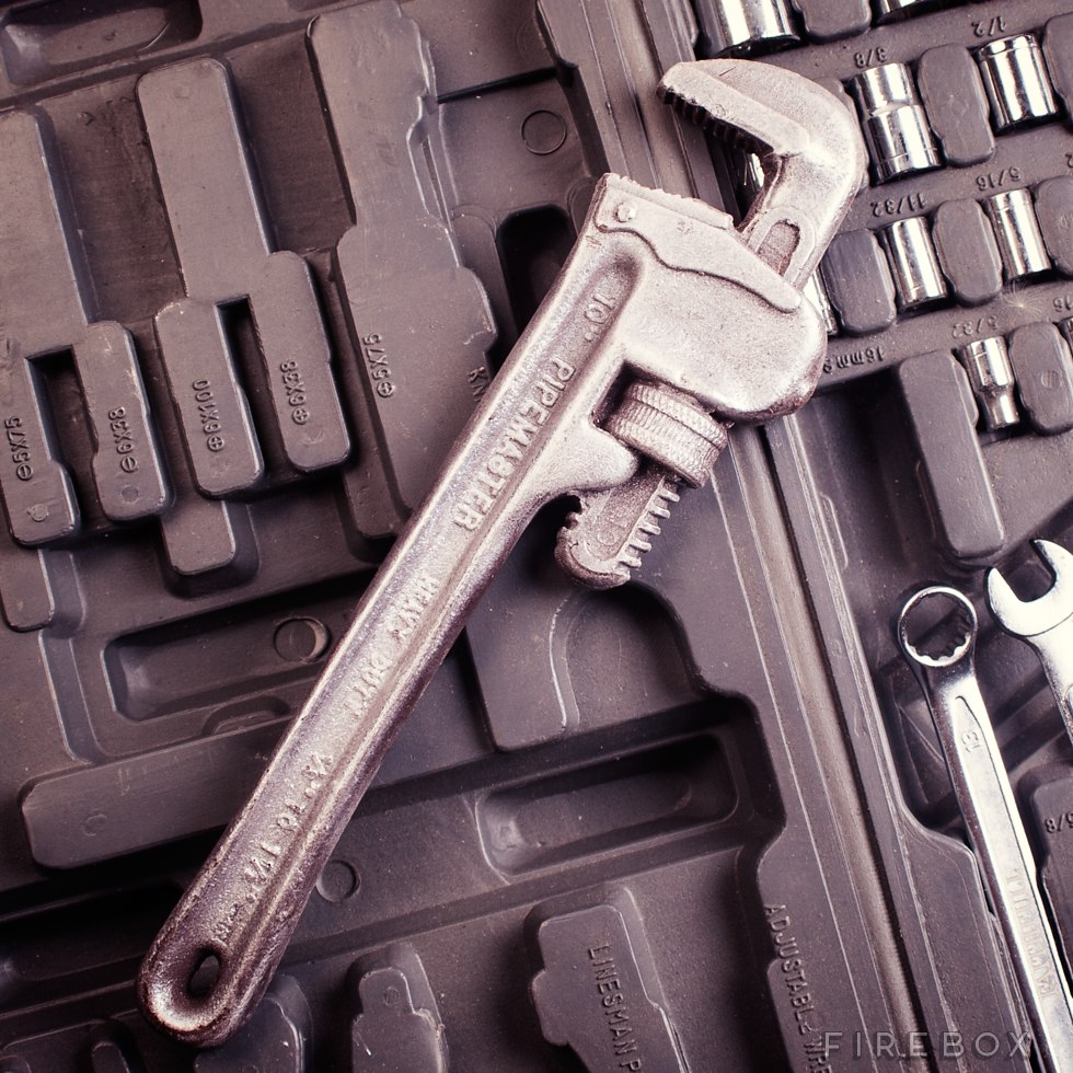 A Set of Realistically Styled Edible Chocolate Tools