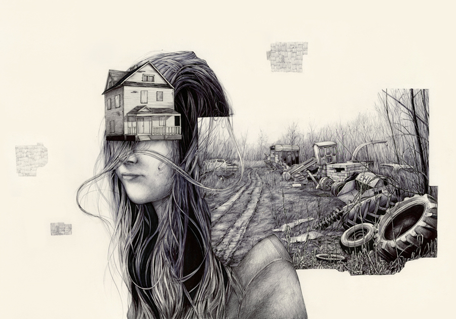 Remarkably Detailed Sketches That Portray Memories as Tangible Items ...