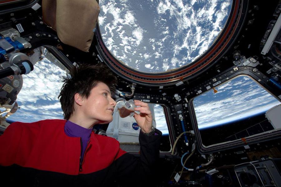 Italian Astronaut Samantha Cristoforetti Brews First Espresso on the ...