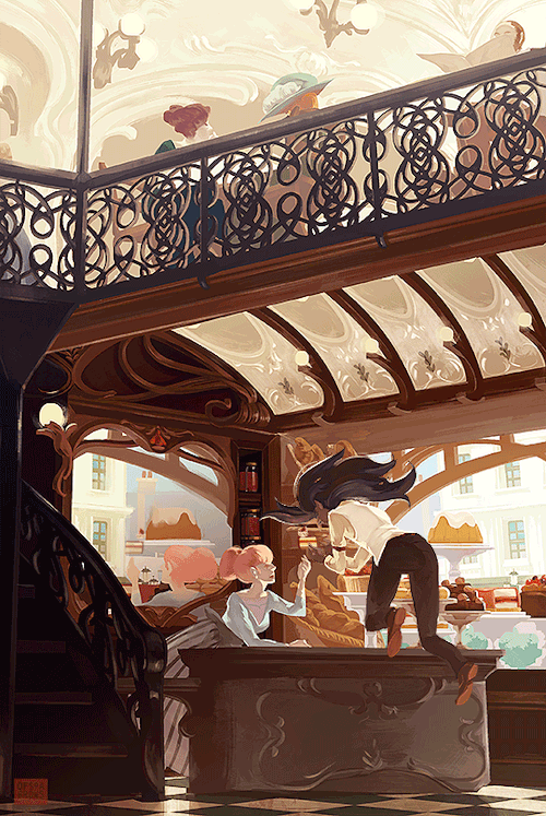 Incredibly Colorful Animated GIFs Featuring Magical Scenarios