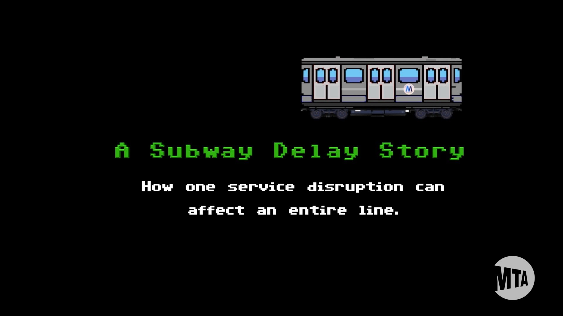 The New York City Metropolitan Transit Authority Explains Subway Delays ...