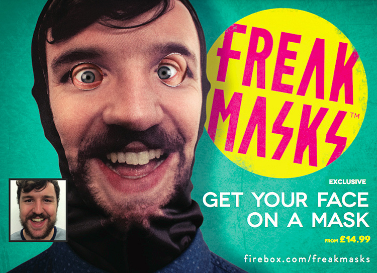 Freak Masks, Bizarre Custom Ski Masks That Let You Wear Your Own Face ...