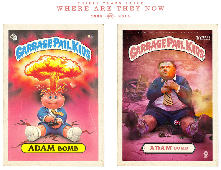 Garbage Pail Kids as Real-Life Adults 30 Years Later