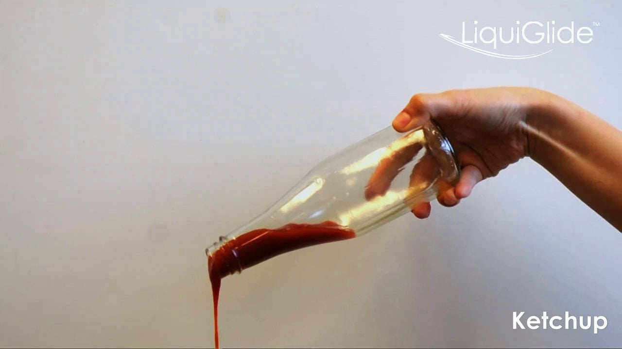 LiquiGlide, A Surface Coating Developed to Let Food & Other Products ...