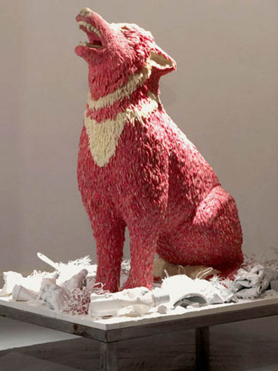 Italian Artist Creates Whimsical Sculptures Made Entirely From Pink and ...