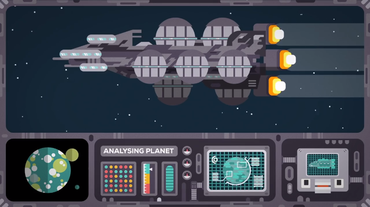 An Animated Explanation of Possible Solutions to the Fermi Paradox