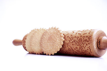 Elegantly Designed Laser-Engraved Embossing Rolling Pins for Adults and ...