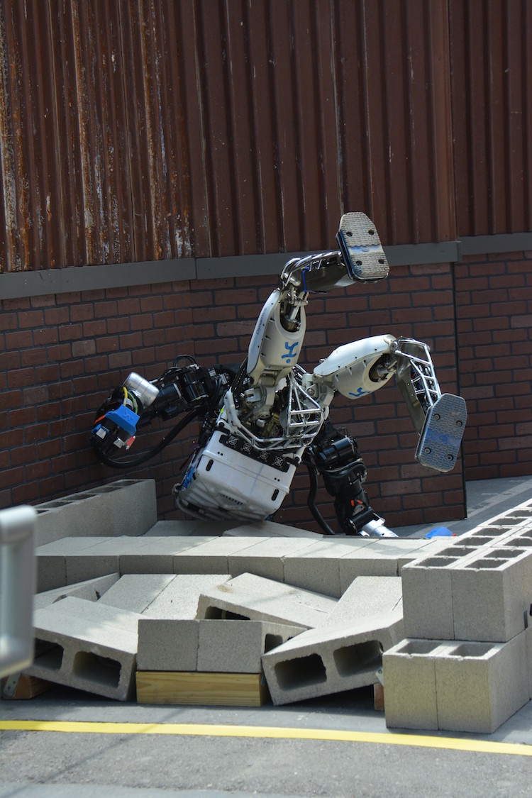 An Amusing Compilation of Anthropomorphic Robots Falling Over at the DARPA Robotics Challenge