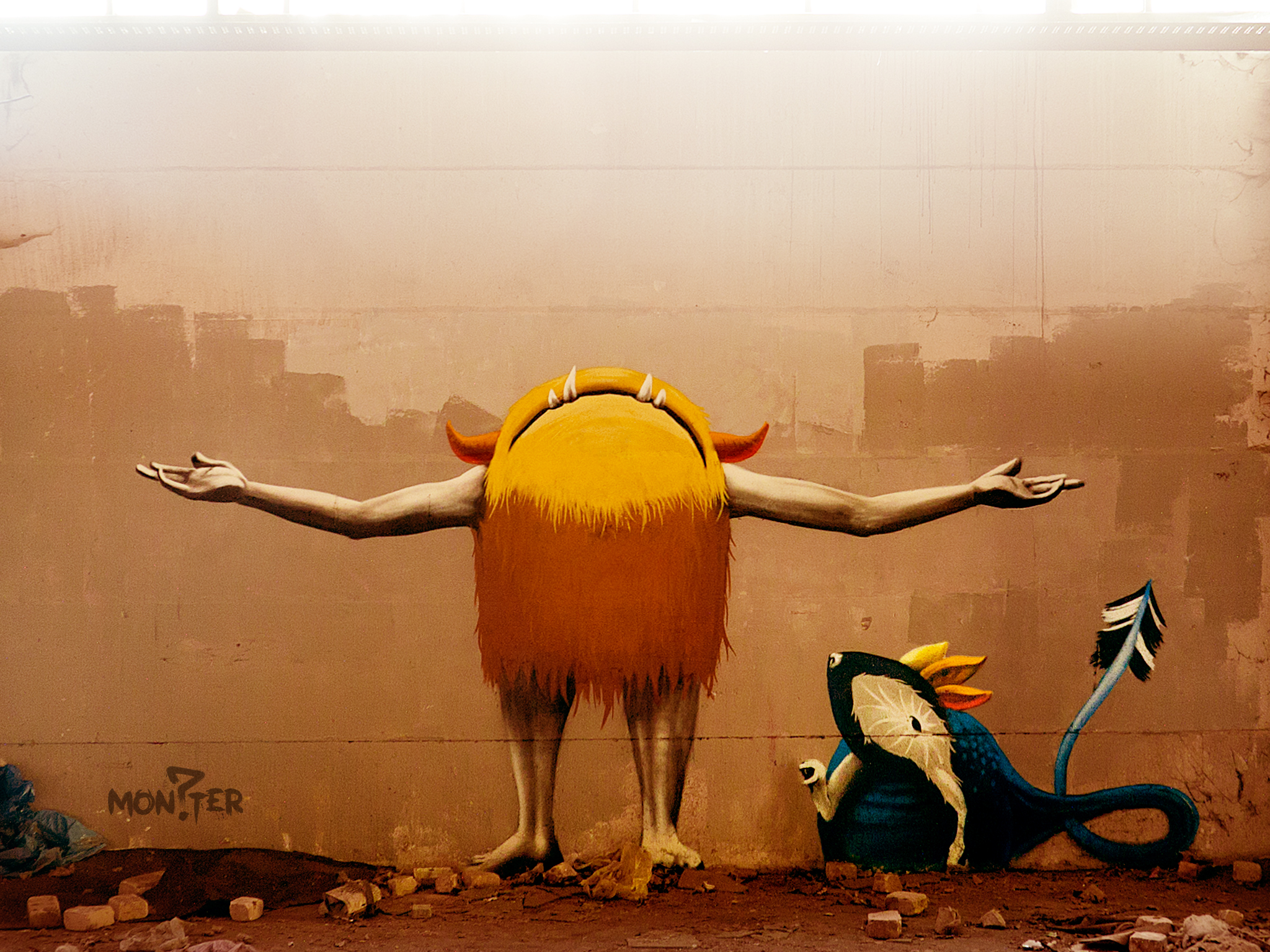 Monzter, An App That Sends Users on a Gorgeously Illustrated Adventure ...