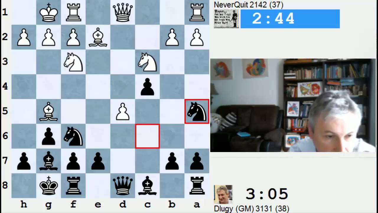 Chess Grandmaster Max Dlugy Plays 15 Consecutive Games of 'Banter Blitz ...