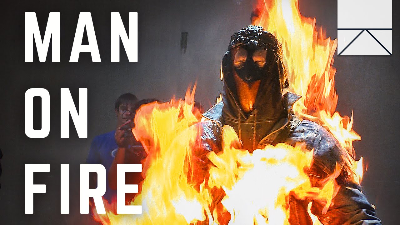 How One Stuntman Prepares for Being Set on Fire