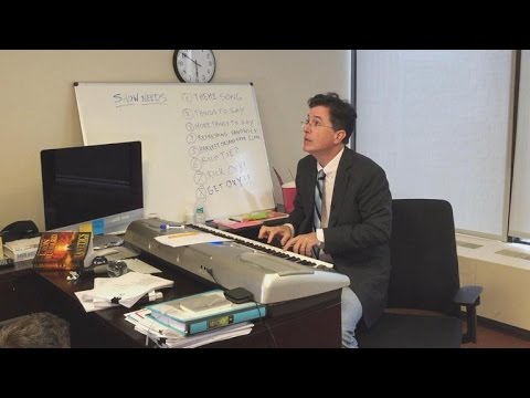 Stephen Colbert Composes the Theme Song for His New Version of 'The ...