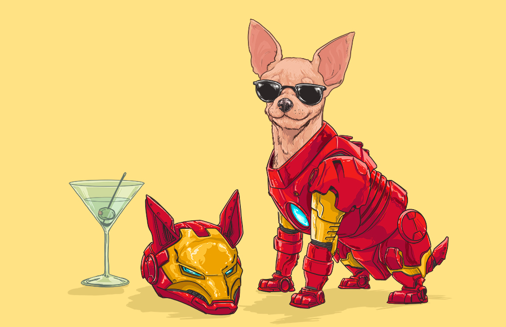 Clever Illustrations That Reimagine Famous Marvel Superheroes As ...