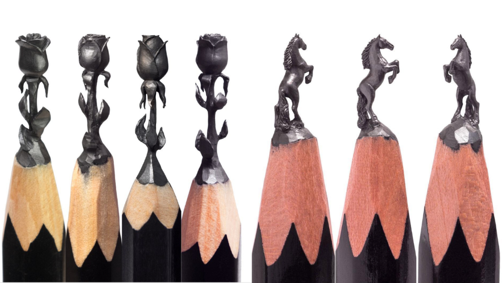 New Exquisitely Detailed Sculptures Carved Onto the Protruding Lead at ...